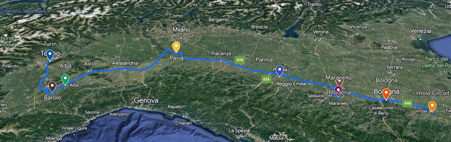 Italian Motor Valley and Piedmont: Food&Wine, Motorsport and Truffles 9 ...